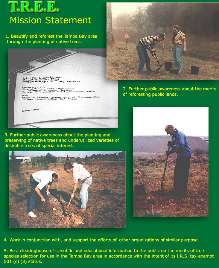 Mission Statement of T.R.E.E.
